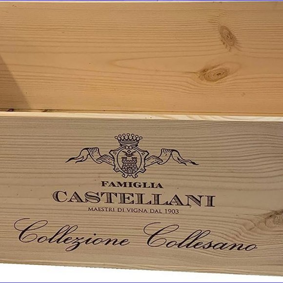 Famiglia Castellani | Storage & Organization | Wine Box Case Crate ...